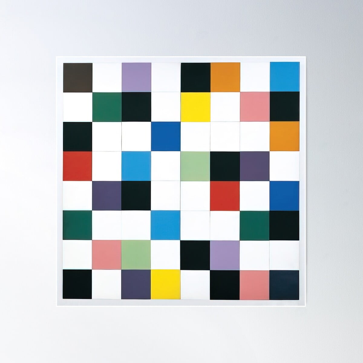 Ellsworth Kelly - Colors For A Large Wall - 1951 Poster Wall Art ...