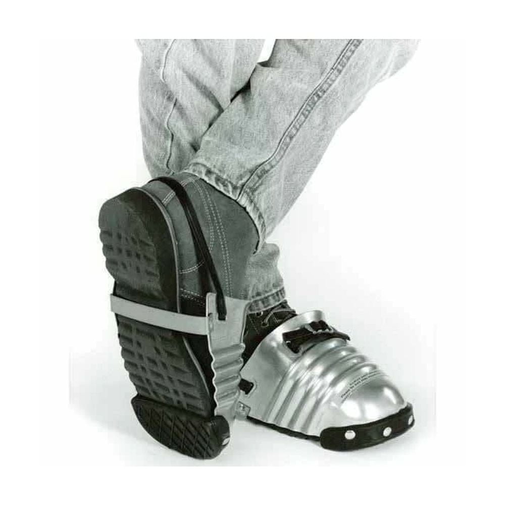 Ellwood Safety Steel Foot Guards With Strap And Toe Clip Mens Standard ...