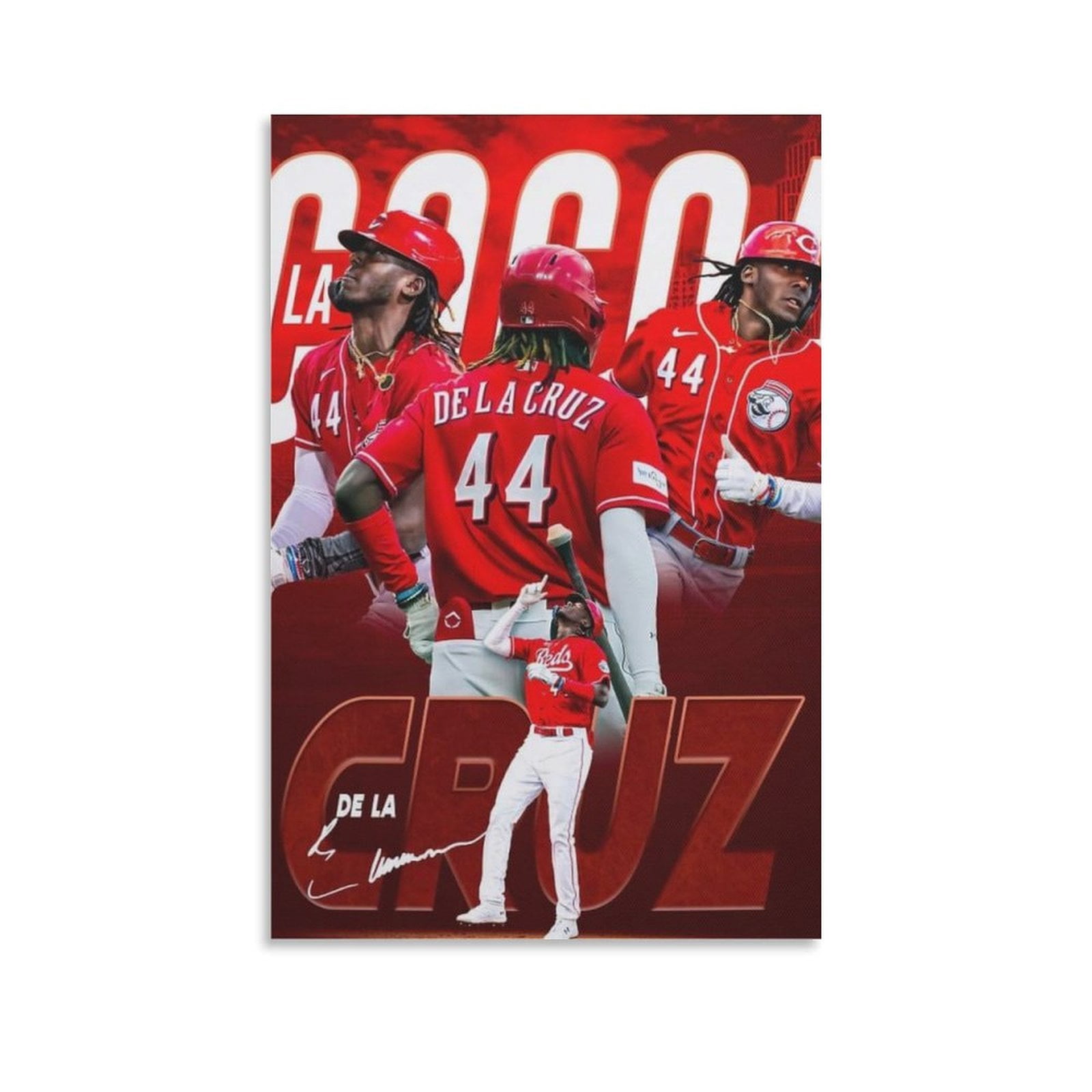 Elly De La Cruz Canvas Poster Painting On Canvas Wall Art Poster Scroll ...