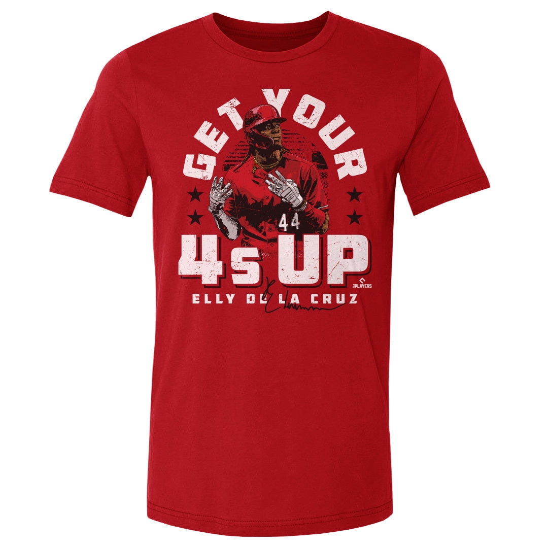 Elly De La Cruz Cincinnati 4's Up WHT Vintage T-shirt, Sport shirt ...