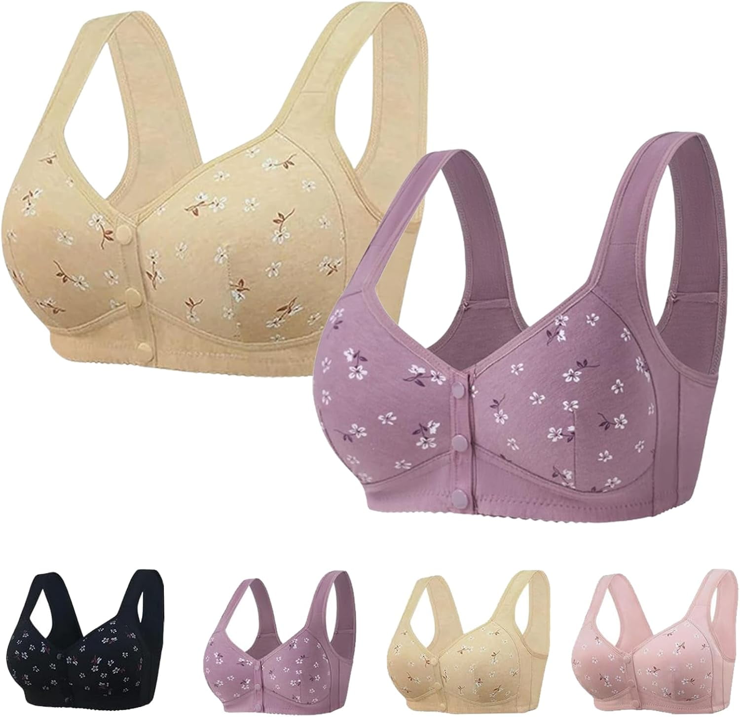 Ellymuse Daisy Bra, Ellymuse Daisy Bras for Older Women, Ellymuse Daisy ...