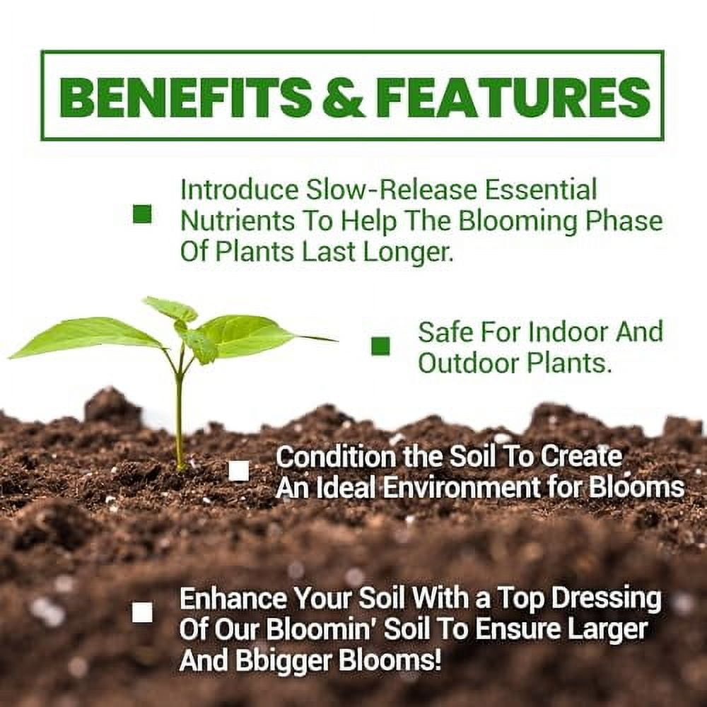 Elm Dirt Premium Bloom Soil - 100% Organic for Outdoor & Indoor Plants ...