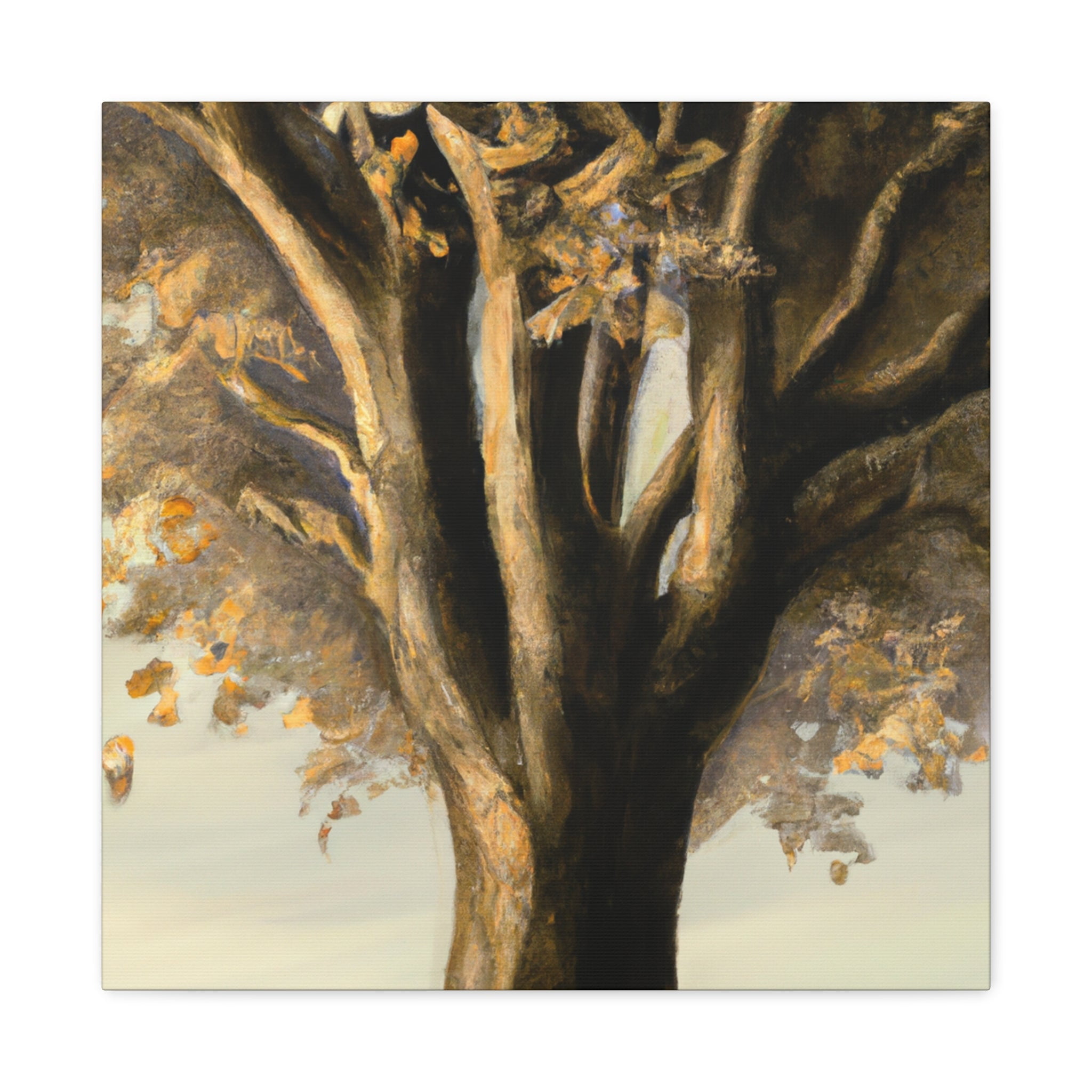 Elm Tree in Baroque - Canvas - Walmart.com
