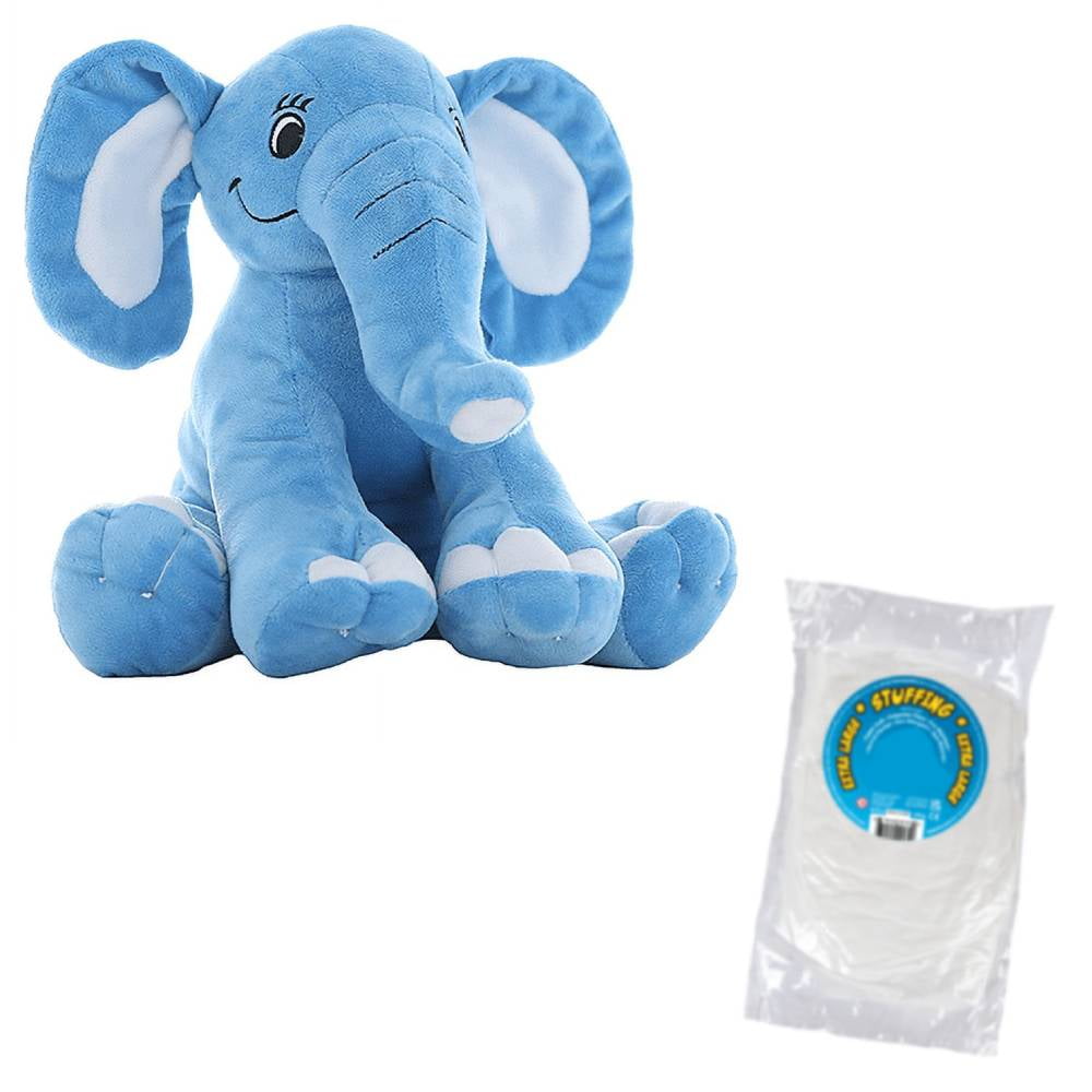 Plush Gear Elmer The Blue Elephant 16" DIY Plush Toy Kit Stuffed Animal ...