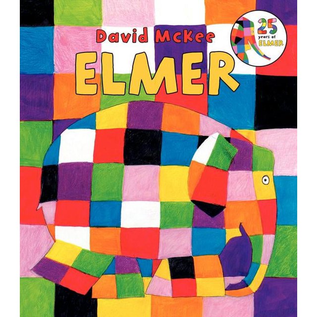 Elmer (Board Book) - Walmart.com