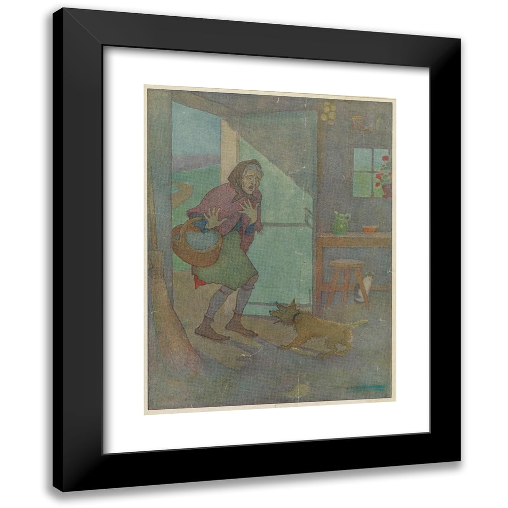 Elmer Boyd Smith 12x14 Black Modern Framed Museum Art Print Titled - He ...