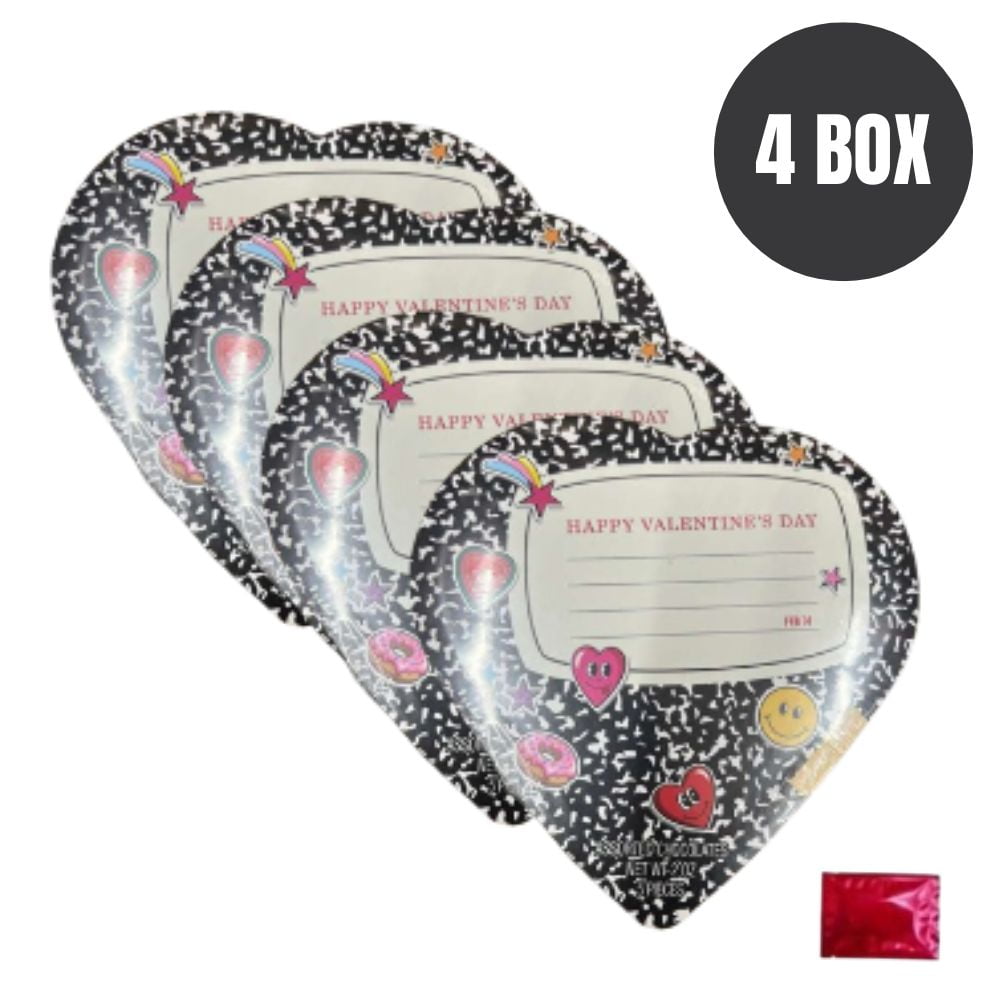 Elmer Chocolate Heart Box Assorted Chocolates4 Boxes, 5 Piece Variety ...