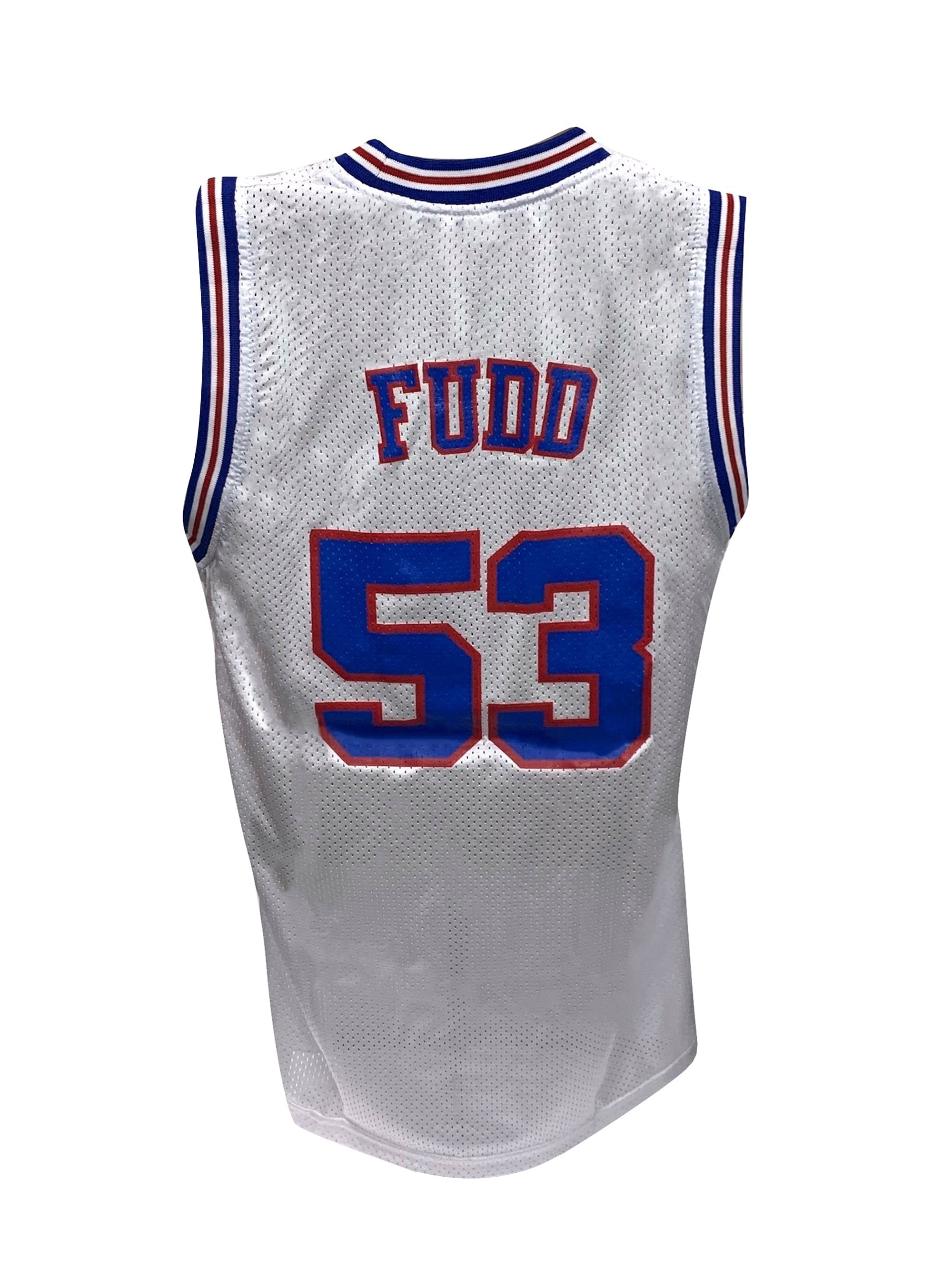 Elmer Fudd #53 Tune Squad White Jersey - Walmart.com