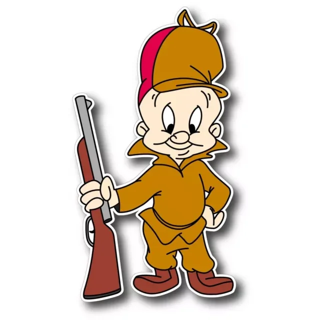 Elmer Fudd Looney Tunes Cartoon Decal Sticker Usa Truck Vehicle Window ...
