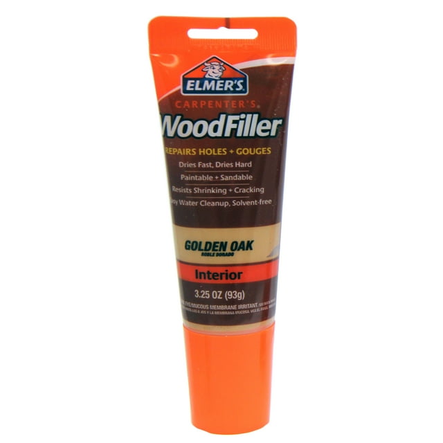 Elmer's Carpenter's Wood Filler Golden Oak Caulk - Walmart.com