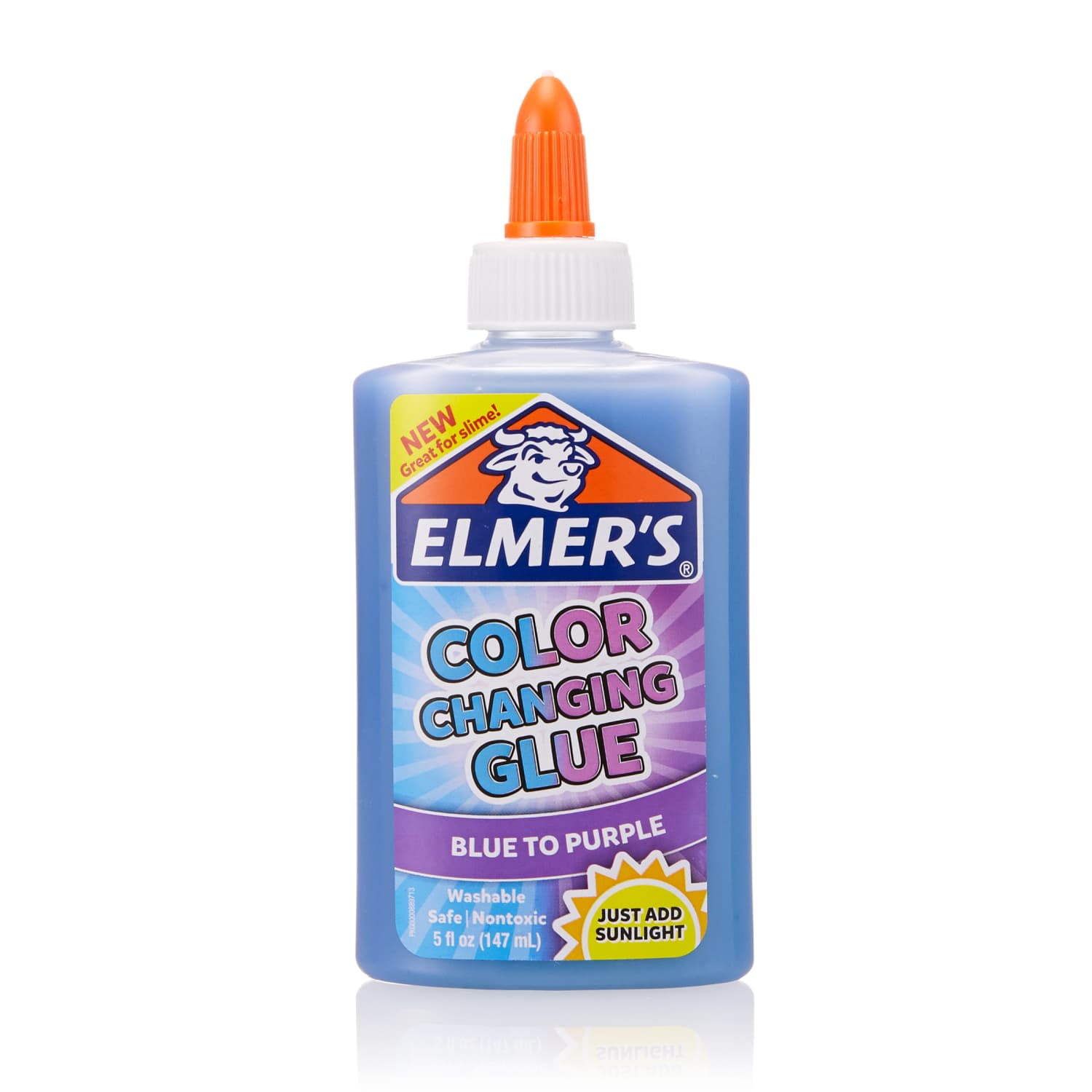 Elmer's Color Changing Liquid Glue, Great for Making Slime, Washable ...