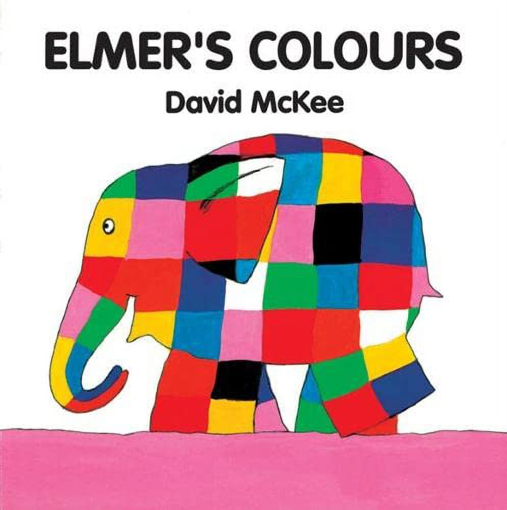 Pre-Owned Elmer's Colours (Elmer Picture Books) Paperback - Walmart.com