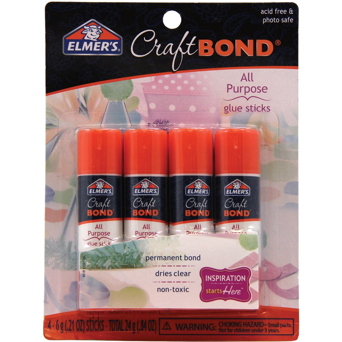 Elmer's Craft Bond All Purpose Glue Stick, 4 Count - Walmart.com