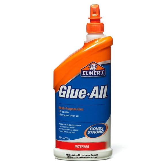 Elmer's Glue-All Glue E383 - All-Purpose Adhesive - 16 Ounce - Walmart.com