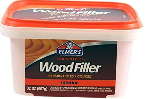 Elmer's E842L Carpenter's Interior Wood Filler; 32 Ounce; Ideal for ...