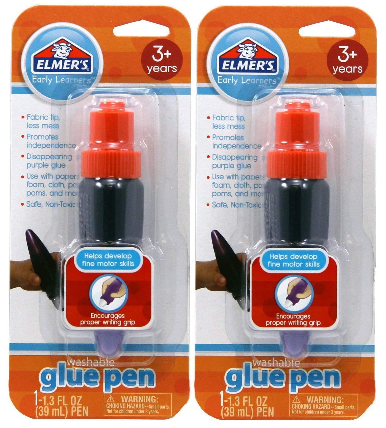 Elmer's Early Learners Washable Glue Pen, 1.3 Ounces, Disappearing ...
