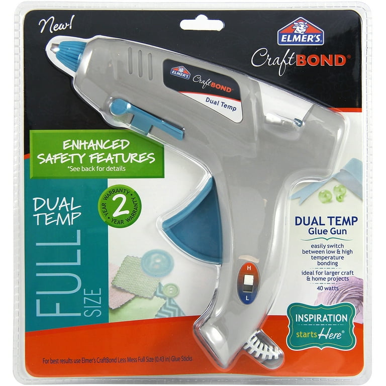 Dual temperature glue gun store