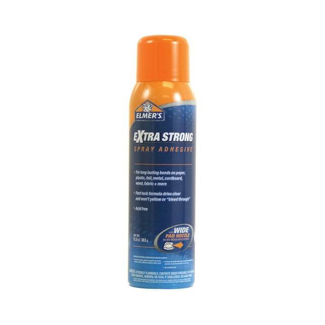 Elmer's Extra Strong Spray Adhesive, 13.5 oz. - Walmart.com