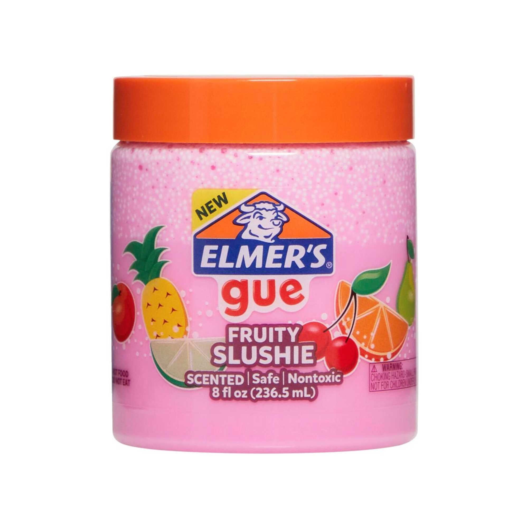 Elmer's Pre Made Fruity Slushie Crunchy Slime, Scented with Foam Beads ...