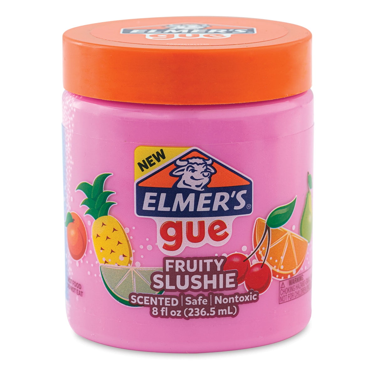 Elmer's Pre Made Fruity Slushie Crunchy Slime, Scented with Foam Beads ...