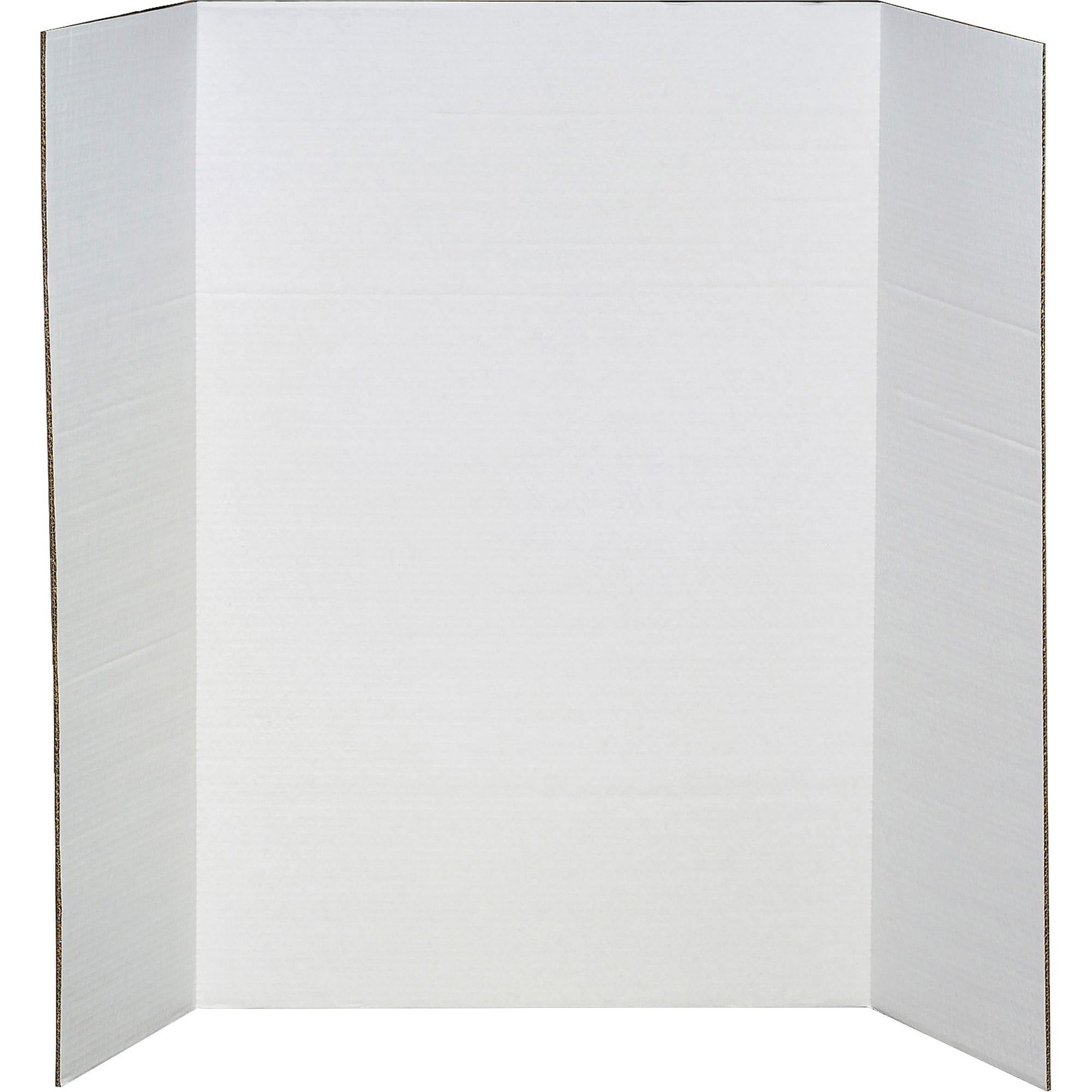 Elmer's Heavy Duty Corrugated Tri-Fold Display Board, 36" x 48", White ...