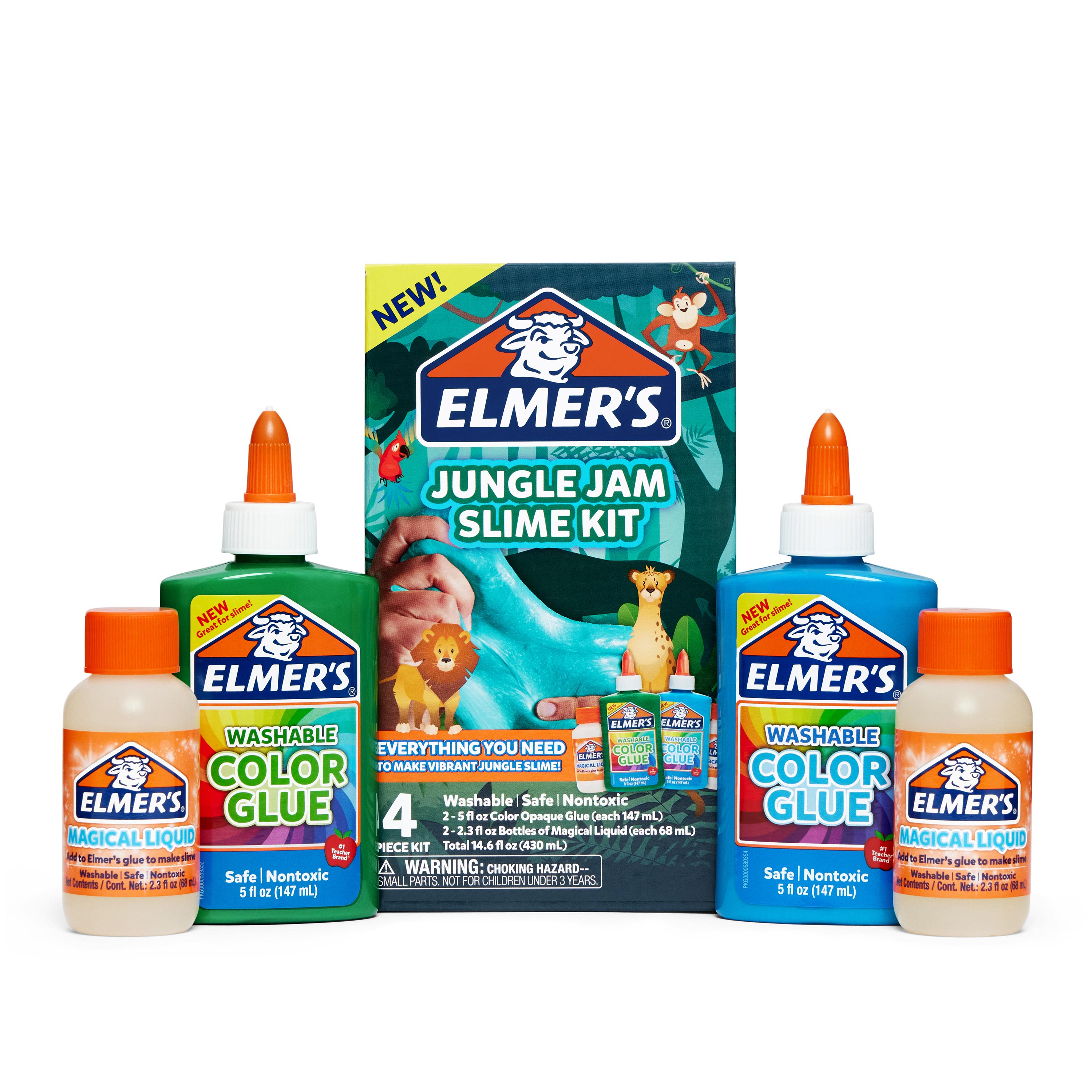 Elmer’s Gue Premade Slime, Unicorn Dream Slime Kit, Includes Fun ...