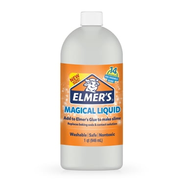 Elmer's Metallic Magical Liquid Glue Slime Activator, 8.75 oz ...
