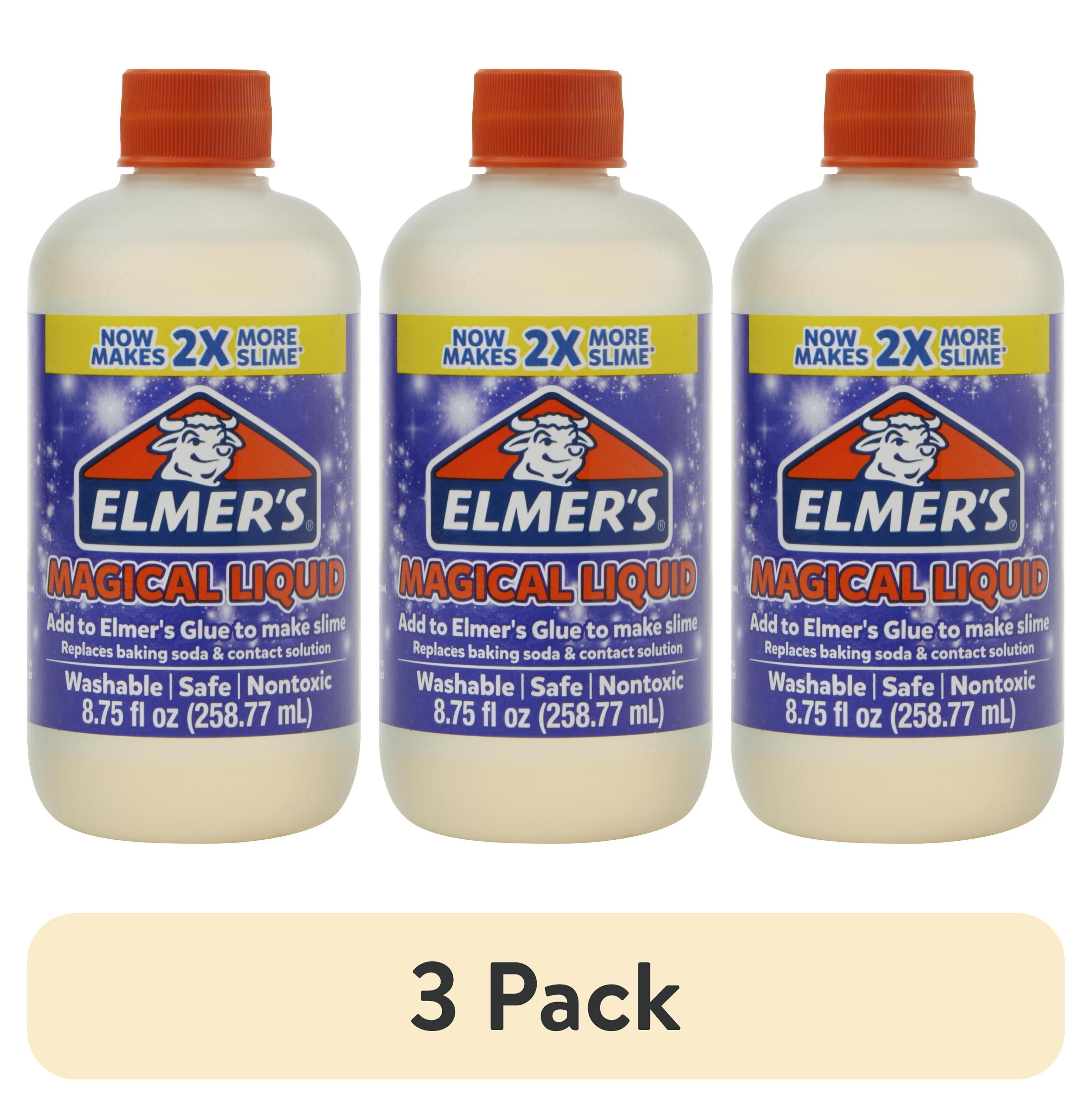(3 pack) Elmer's Magical Liquid Slime Activator Solution, 8.75 oz, 1 ...