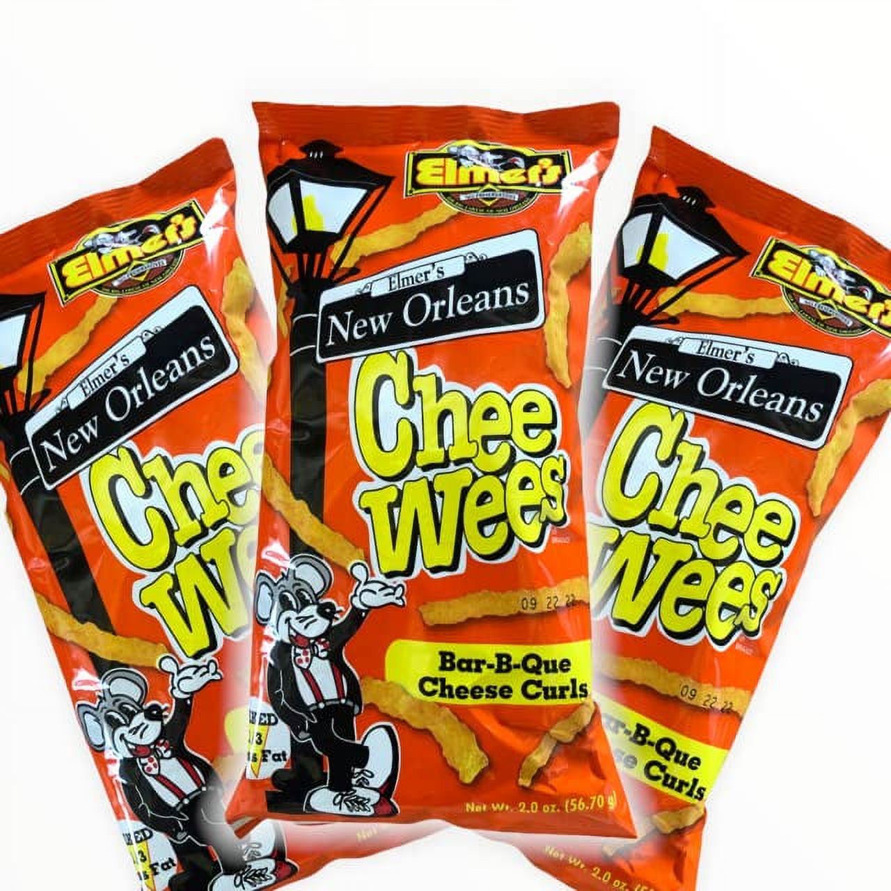 Elmer's New Orleans Chee ZS23 Wees Bar B Que (2oz / 3 Bags) - Walmart.com