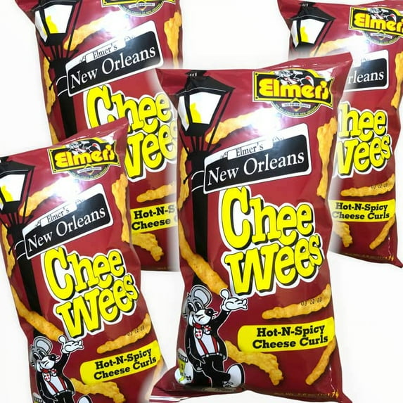 Elmer's New Orleans Chee Wees -- Hot and Spicy (5oz / 4 Bags) - Walmart.com