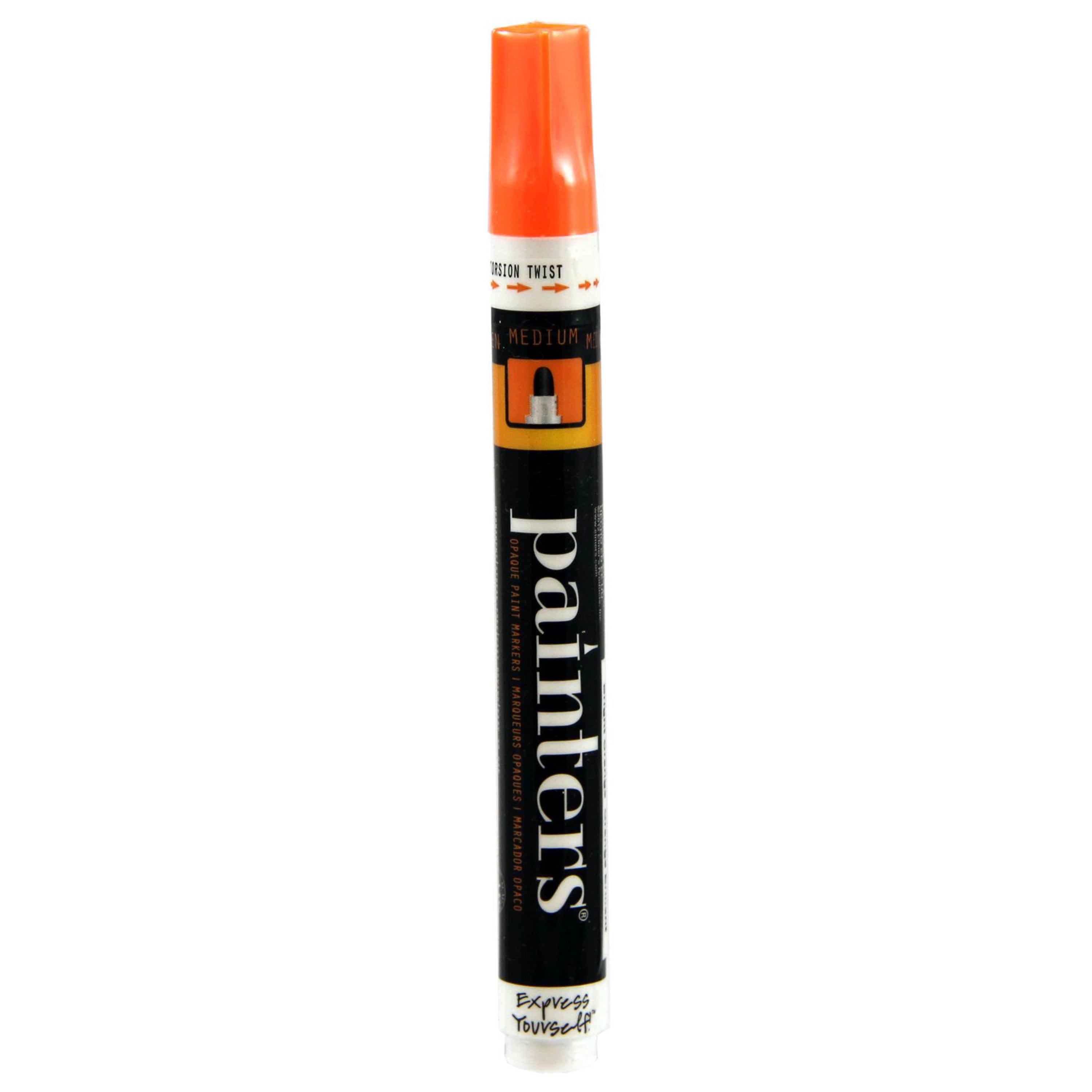 Elmer's Painters Opaque Paint Marker, Medium Point, Neon Orange ...
