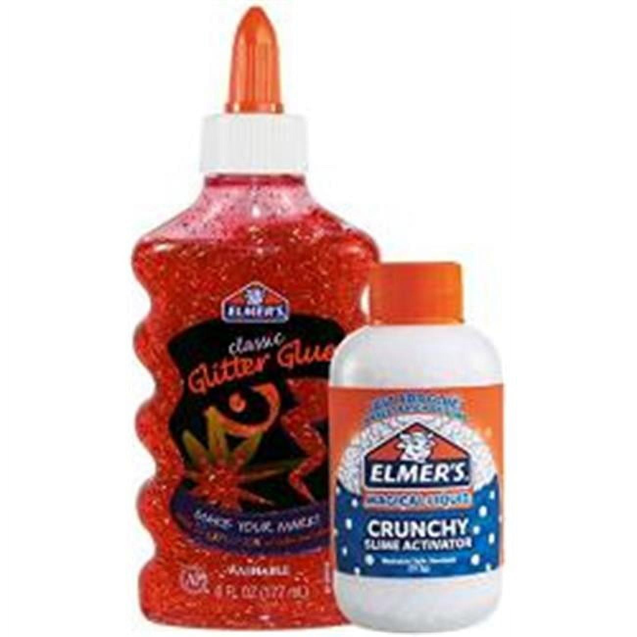 Elmer's Slime Set with Magical Liquid Activator, Red Glitter - Walmart.com