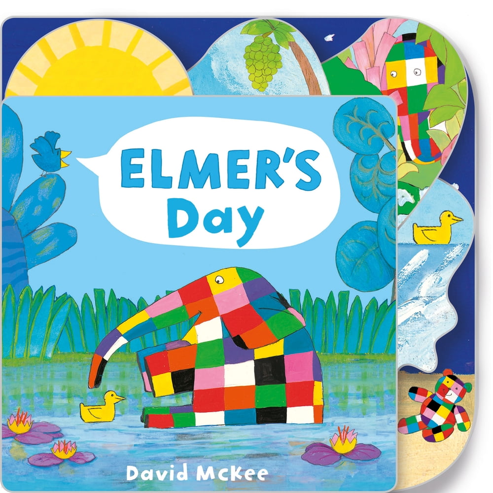 Elmer series: Elmer's Day (Board book) - Walmart.com