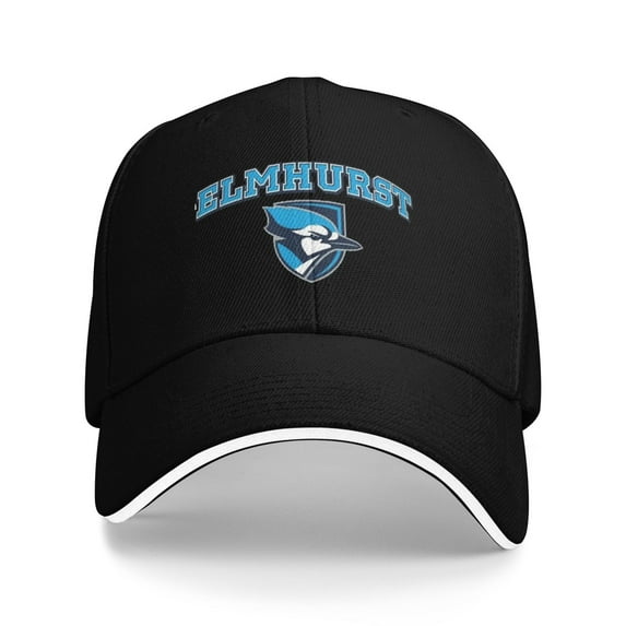 Elmhurst College Logo Unisex Baseball Caps Sandwich Caps Dad Hat Casual ...
