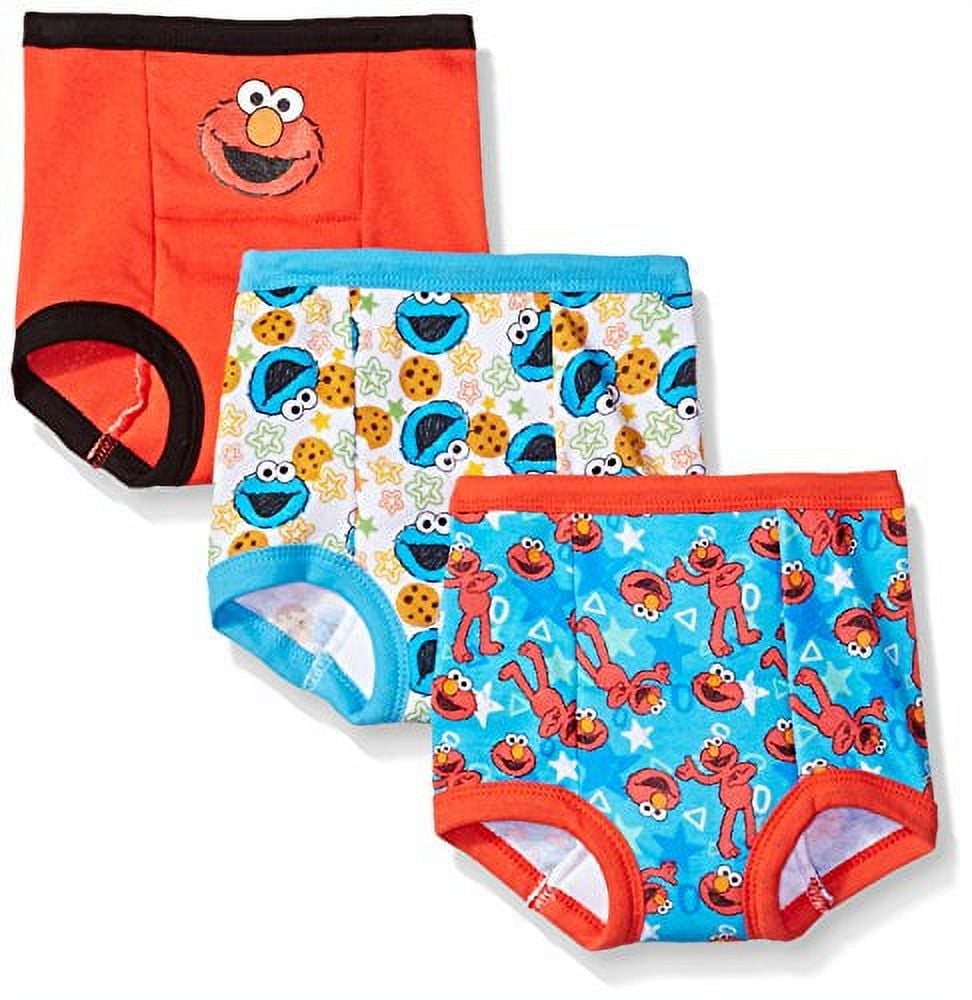 Elmo 3pk Training Pants (Toddler Boys) - Walmart.com