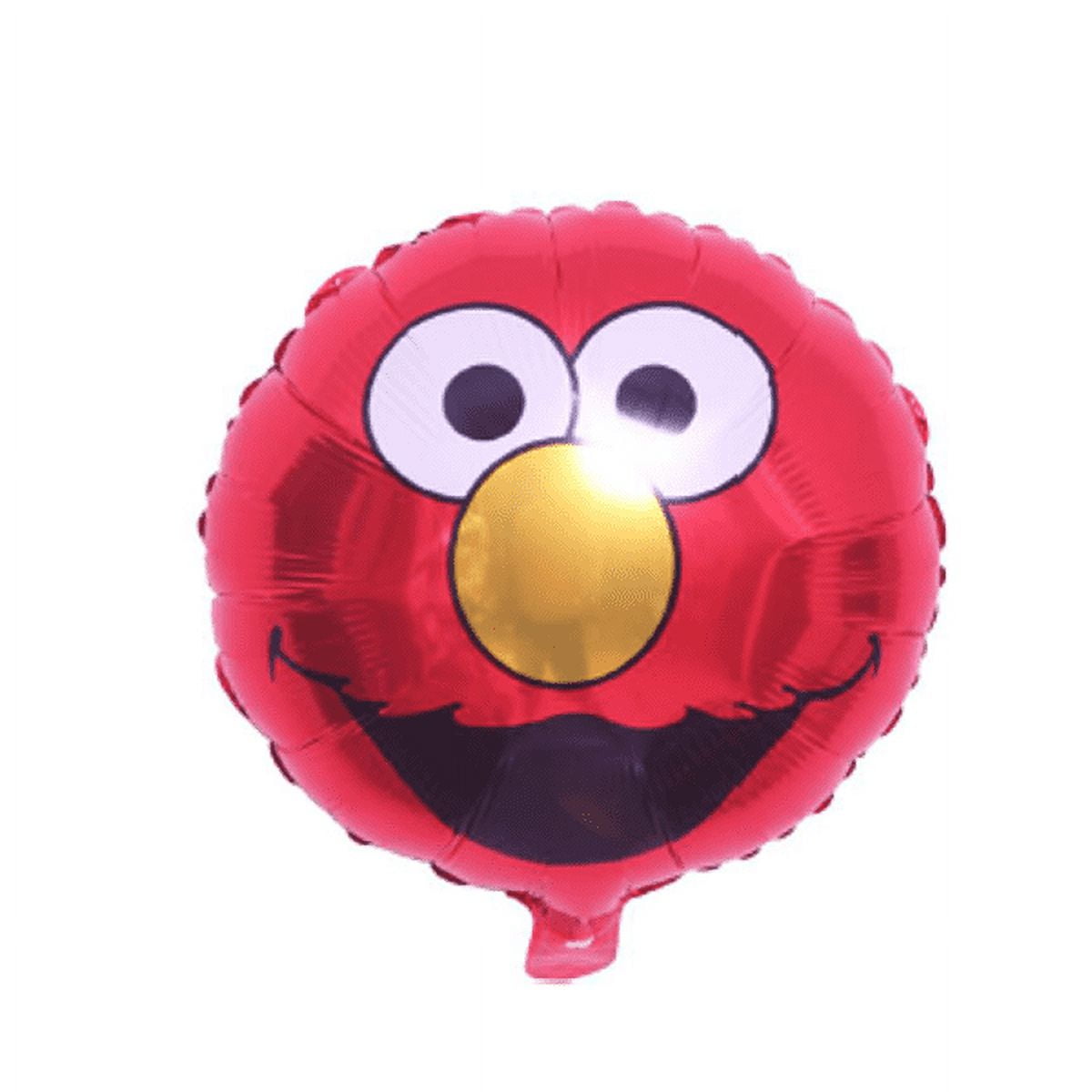 Elmo Balloon 18" Foil Mylar Balloon Elmo Character Balloon - Walmart.com