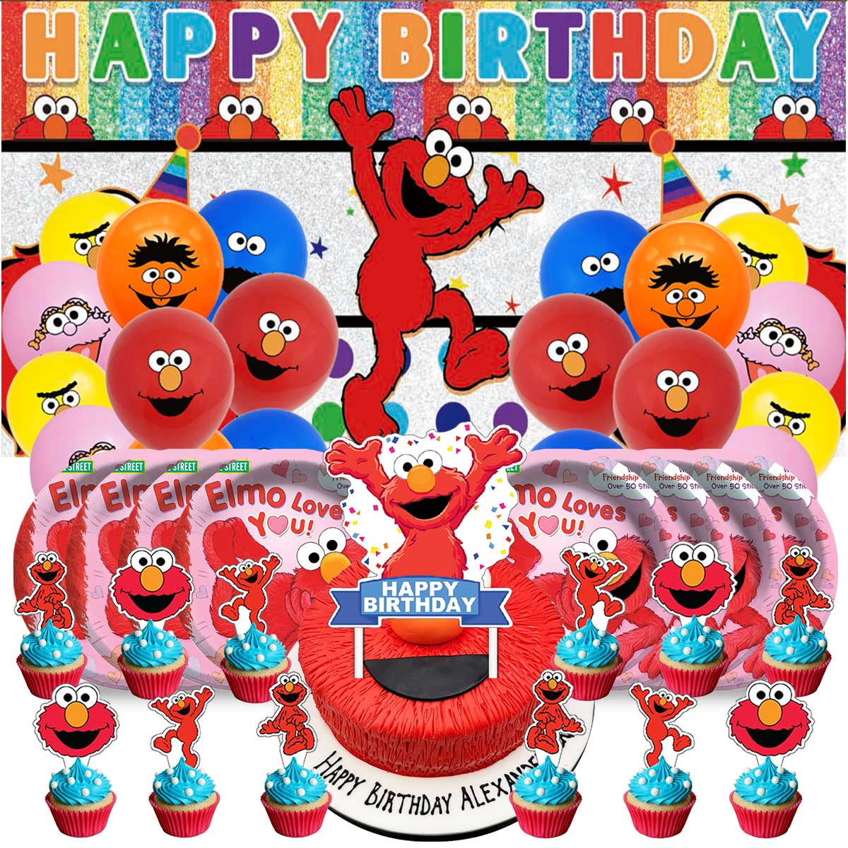 Elmo Party Supplies in Party & Occasions - Walmart.com