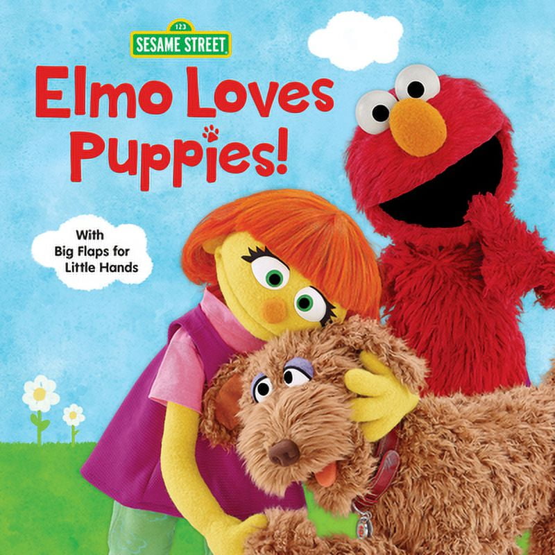 Elmo Loves Puppies! (Sesame Street) (Board Book) - Walmart.com