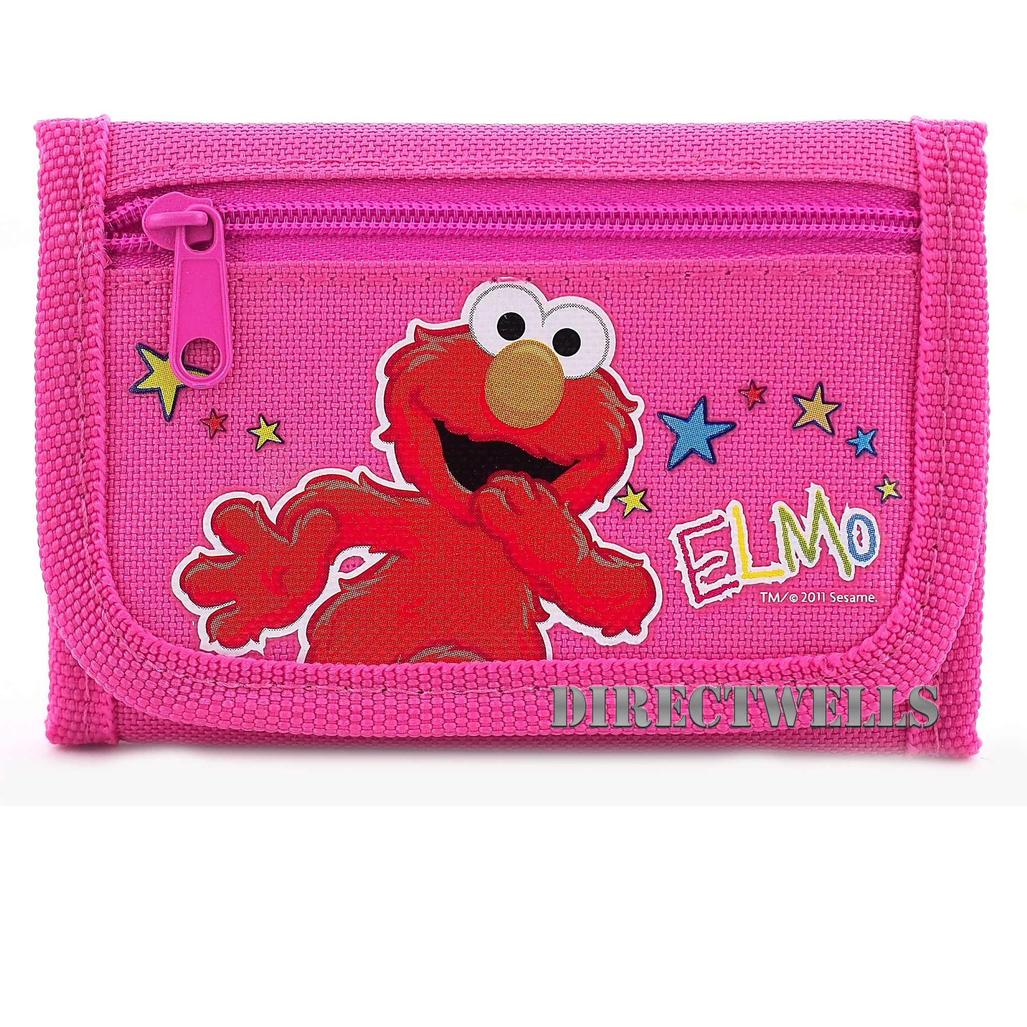 Elmo Sesame Street Pink Trifold Wallet - Walmart.com