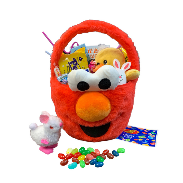 Elmo Sesame Street Plush Easter Basket Premade Prefilled Ready for ...