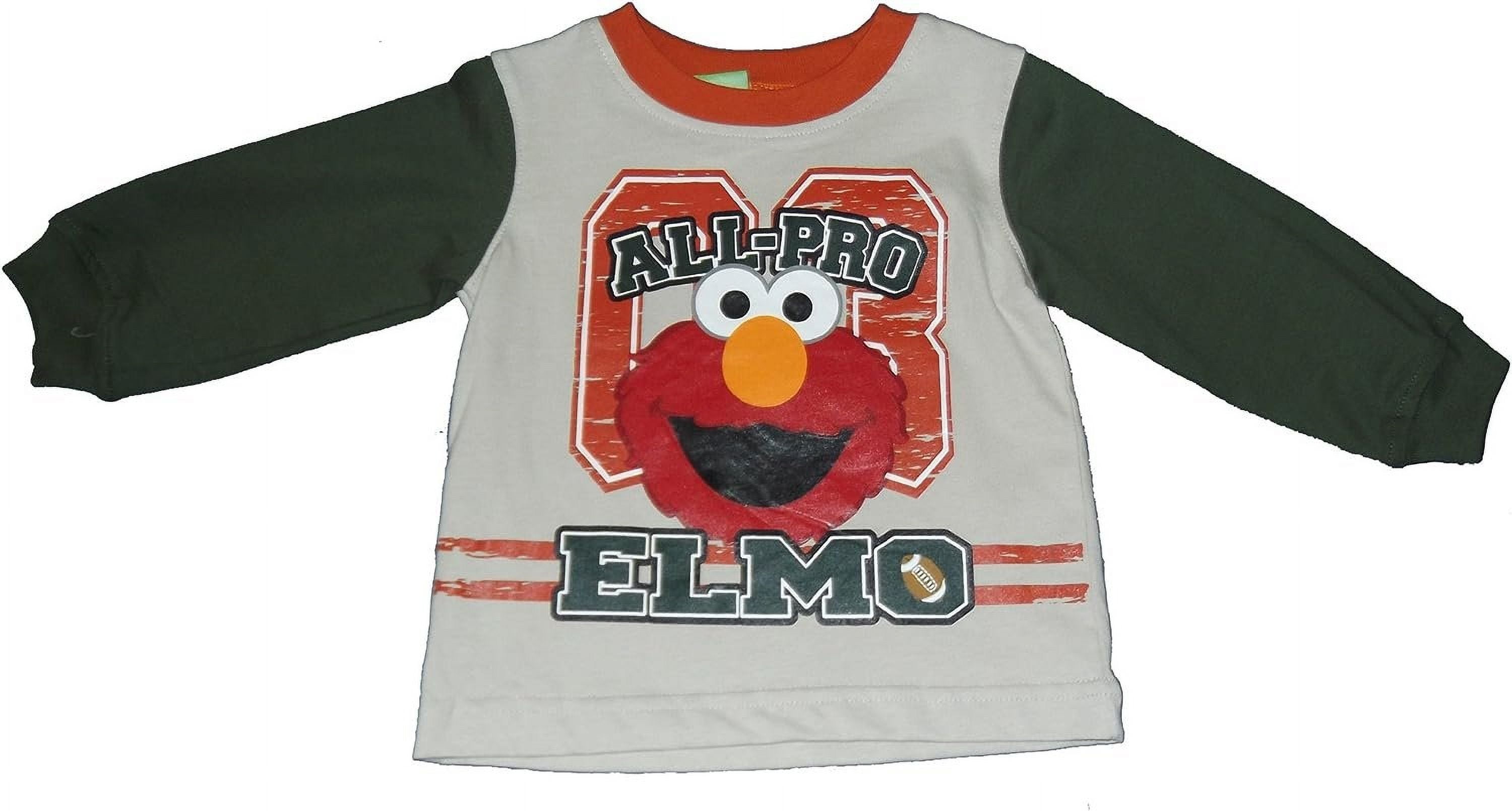 Elmo Toddler Boys Top ''All-pro Elmo'' 2T - Walmart.com
