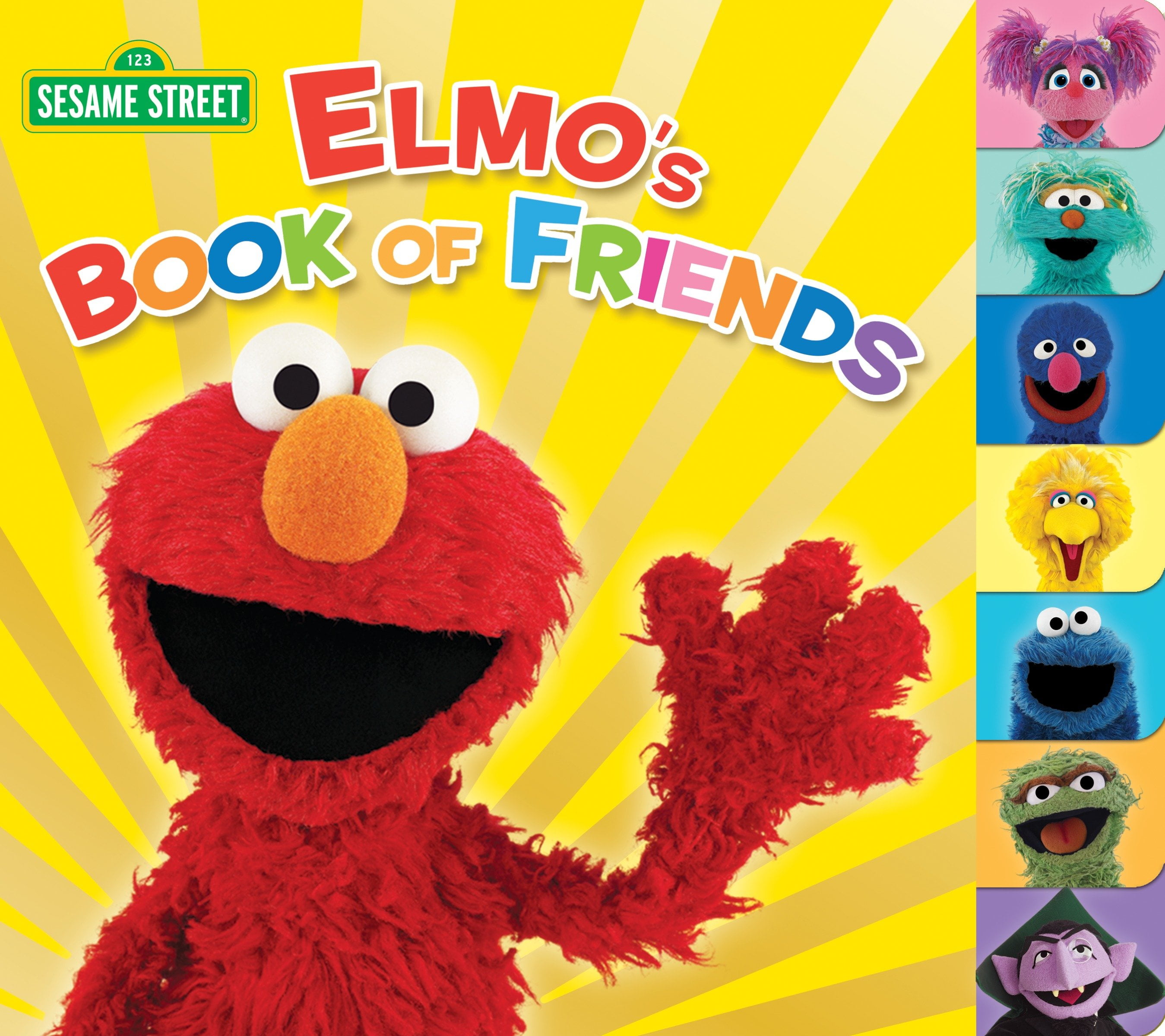 Elmo's Book of Friends (Sesame Street) (Board book) - Walmart.com