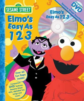 Pre-Owned Sesame Street Elmo's Easy as 123 Book and DVD (Unknown ...