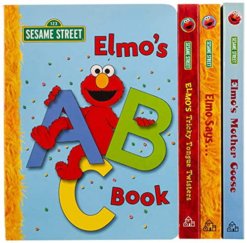 Pre-Owned Elmo's Little Library (Sesame Street): Elmo's Mother Goose ...
