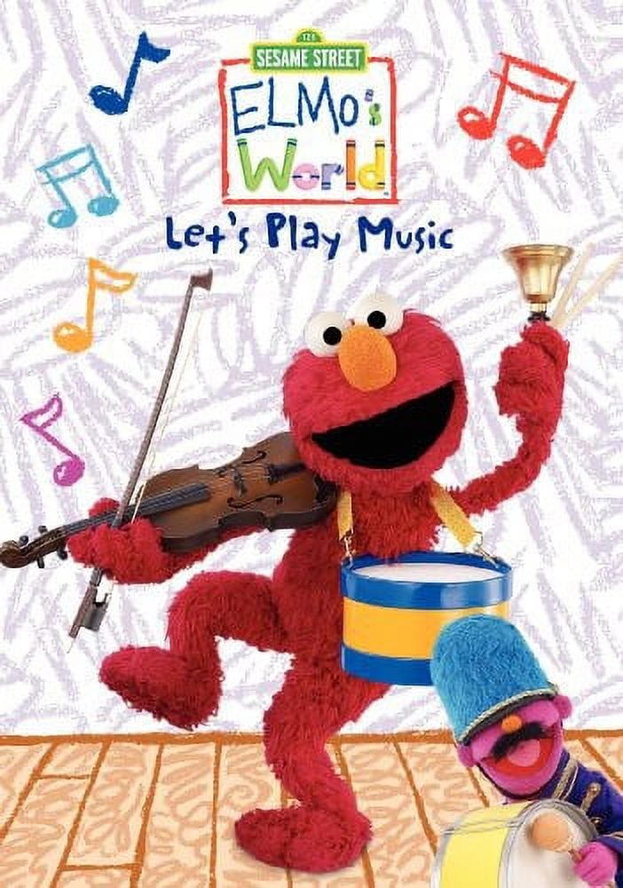 Elmo's World: Let's Play Music (DVD), Sesame Street, Kids & Family ...