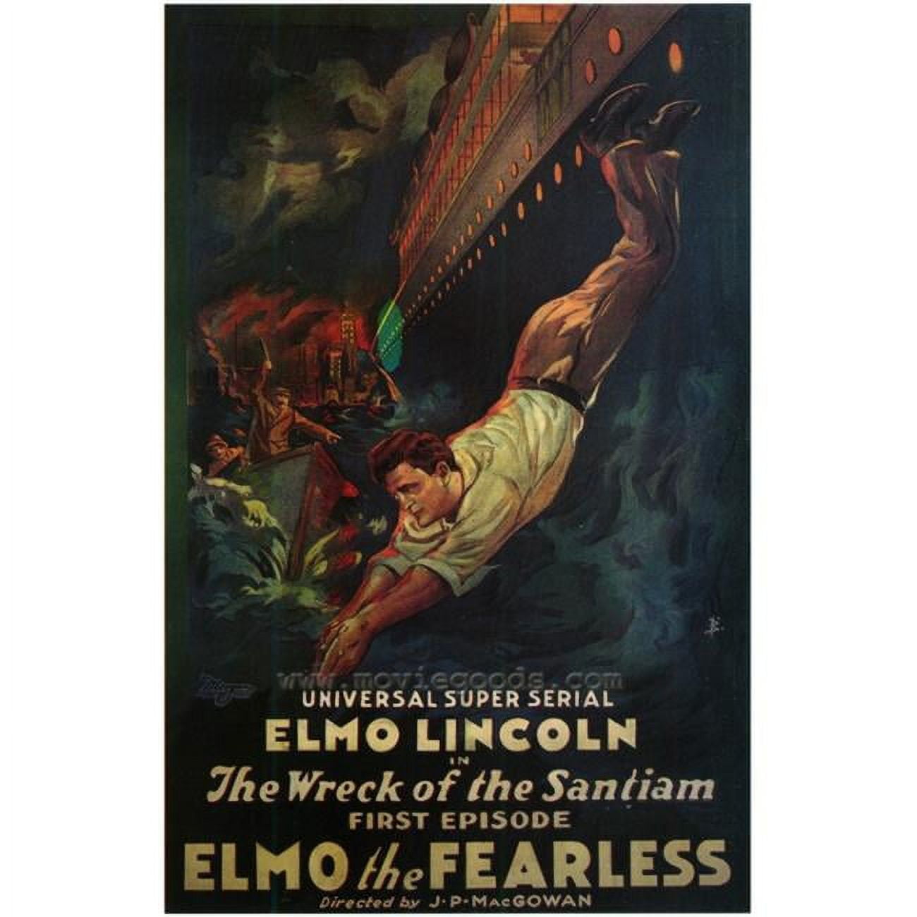Elmo the Fearless Movie Poster - 27 x 40 in. - Walmart.com