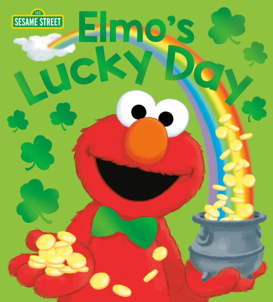 Pre-Owned Elmo's Lucky Day (Sesame Street) (Board book) 059312247X ...