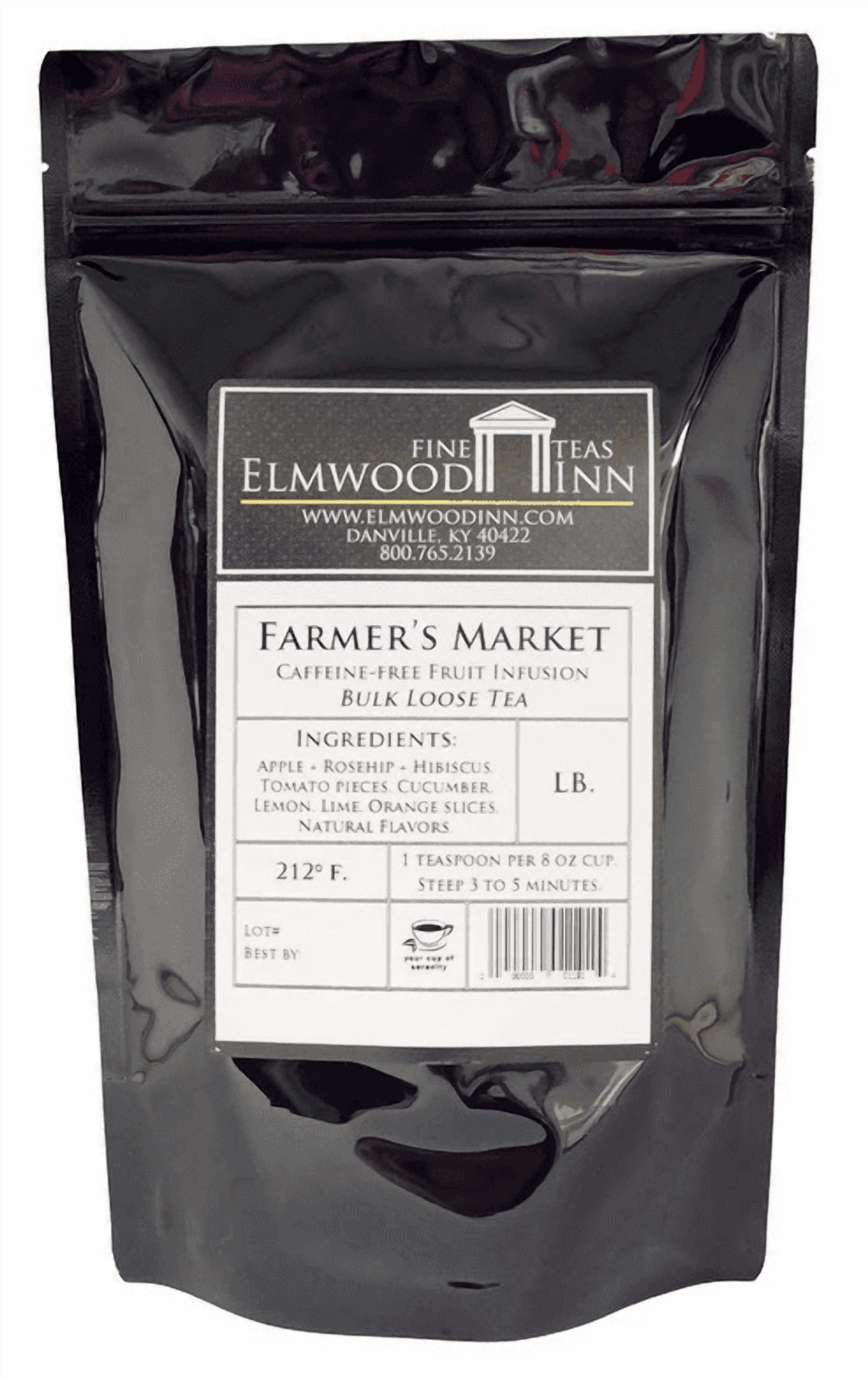 Elmwood Inn Fine Teas Farmer's Market Caffeine Free Herbal Tea Loose ...