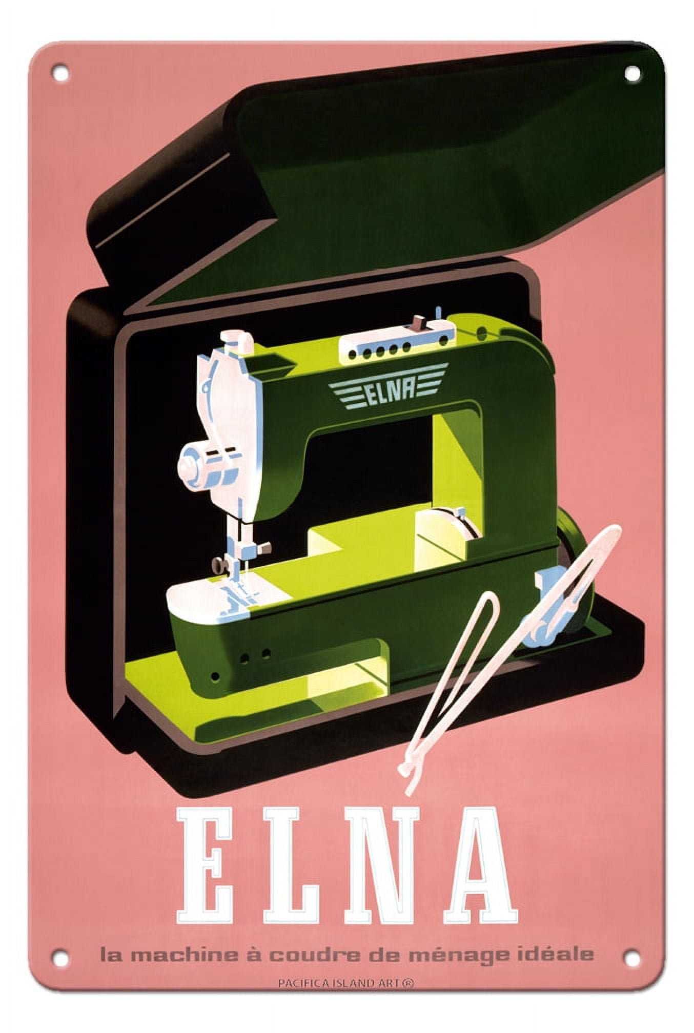 Elna - La Machine à Coudre de Ménage Idéale (Elna - The Ideal Household ...