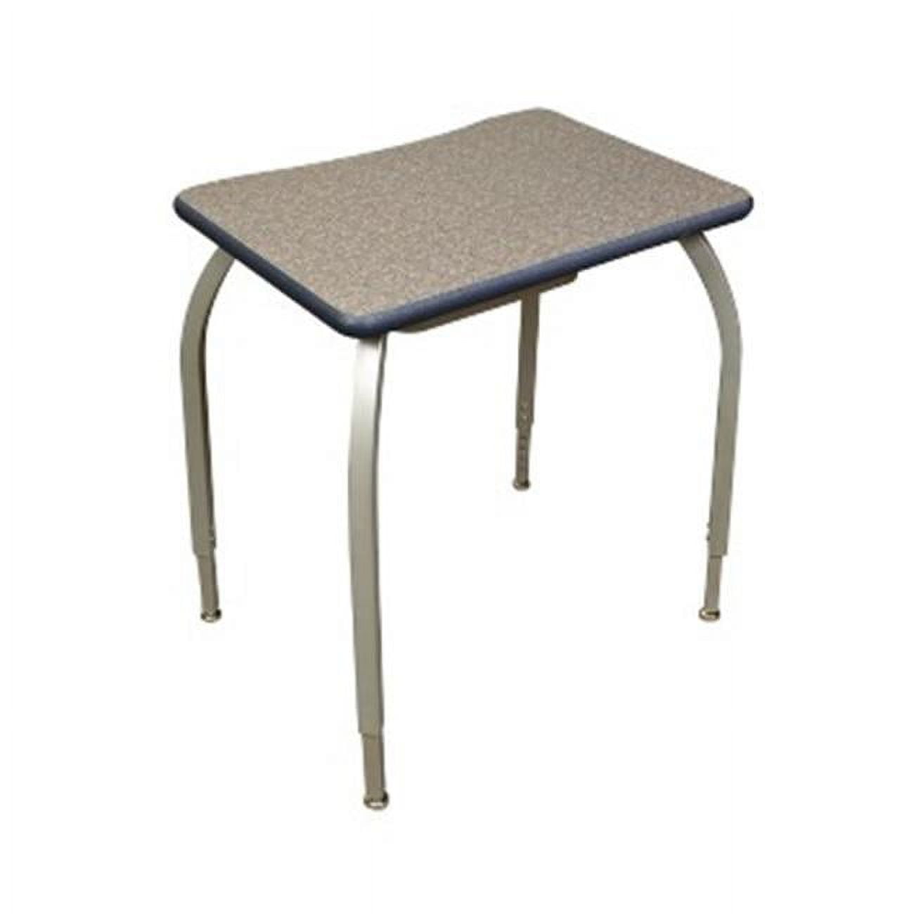 Elo 24 x 36 Rectangle desk, 4 Adjustable Legs, Black Beveled Lotz Armor ...